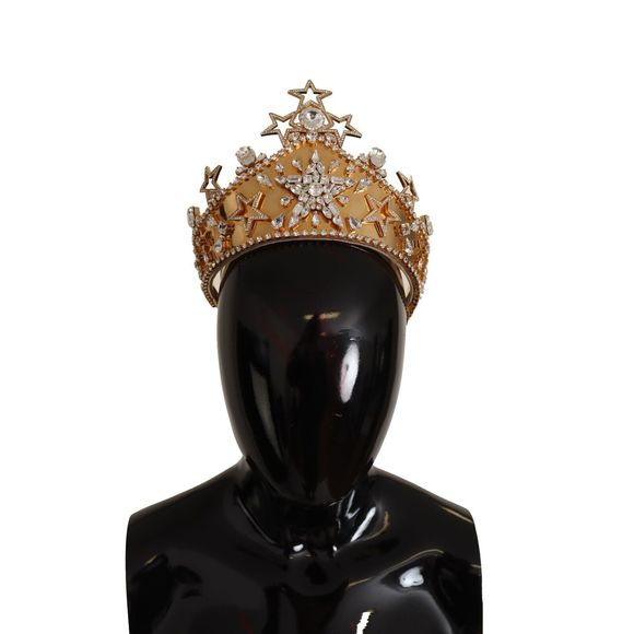 Dolce & Gabbana | Accessories | Dolce Gabbana Gold Crystal Star Strass ...